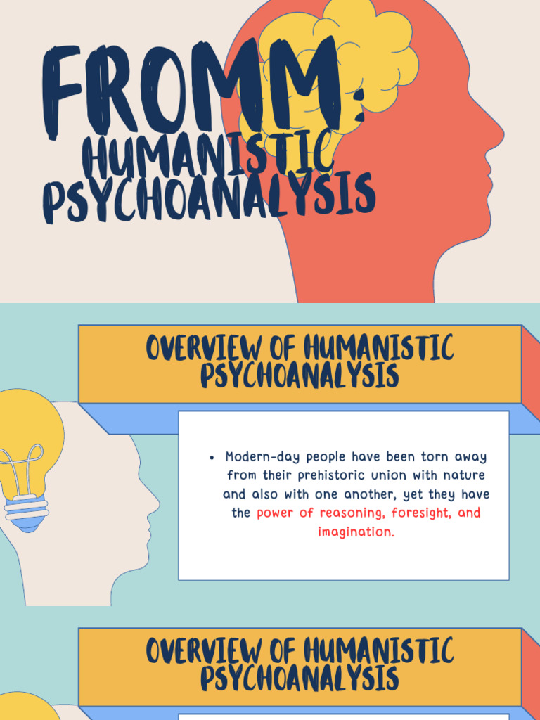 Fromm Humanistic Psychoanalysis | PDF