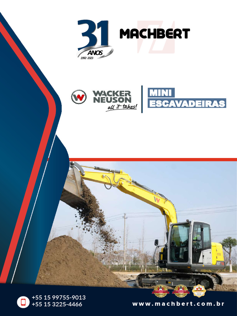 Catalogo Mini Escavadeiras WN | PDF
