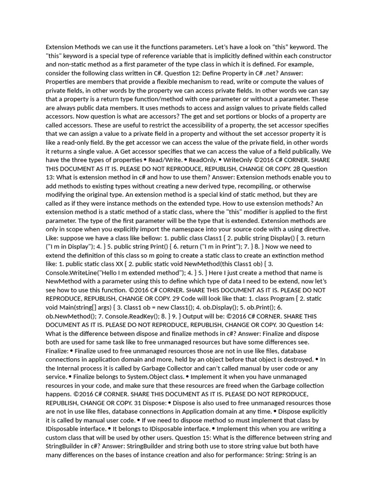 Shared Assembly Question 11 | PDF