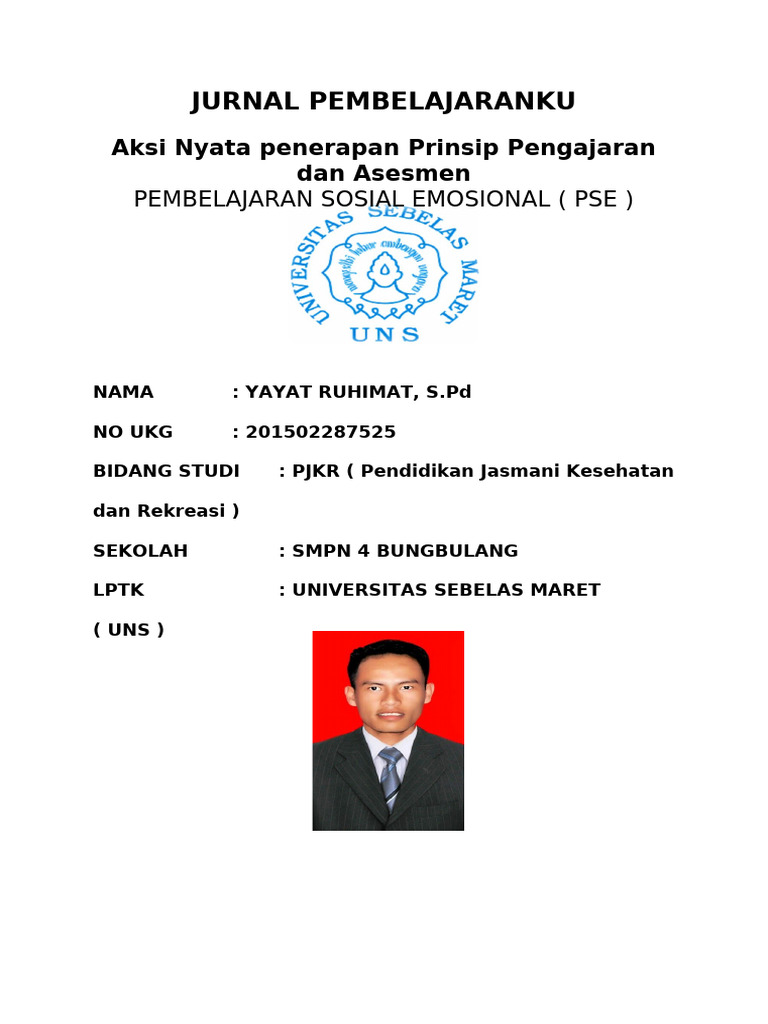 Jurnal Pembelajaranku | PDF