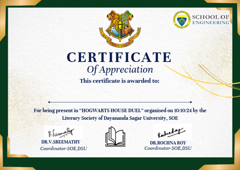 Updated Certificate | PDF