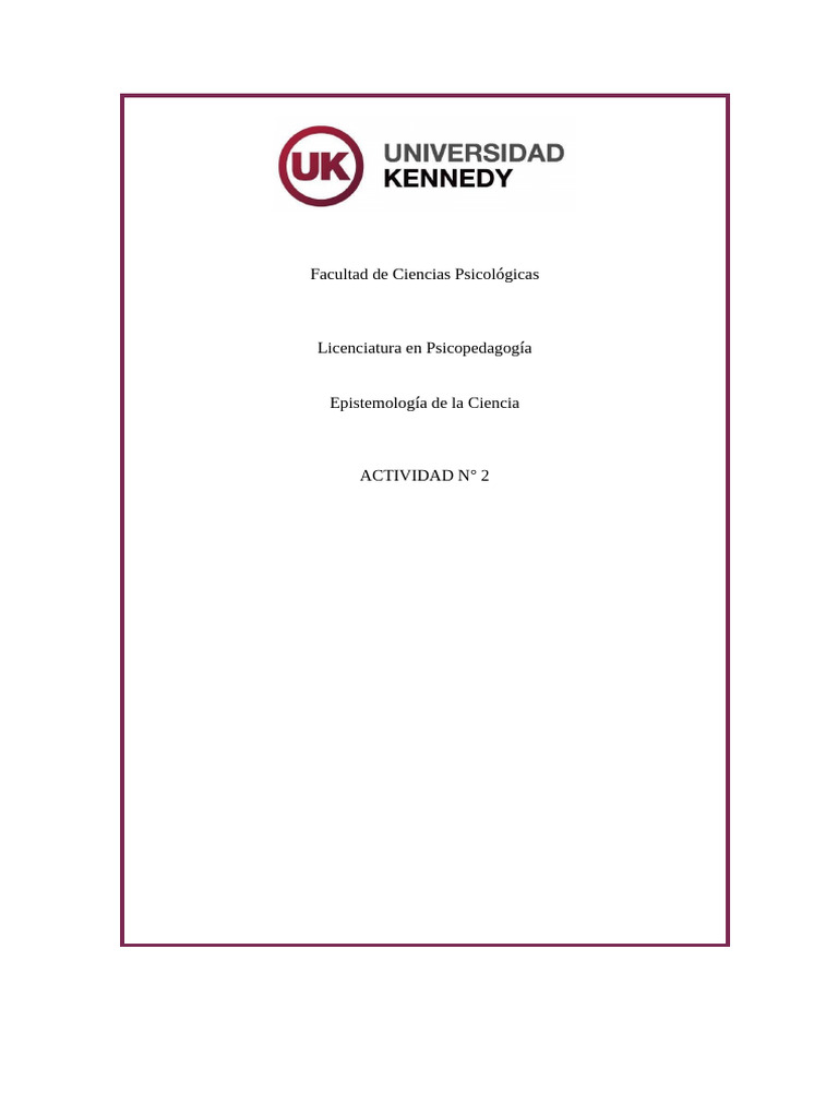 Epistemologia Act2 | PDF