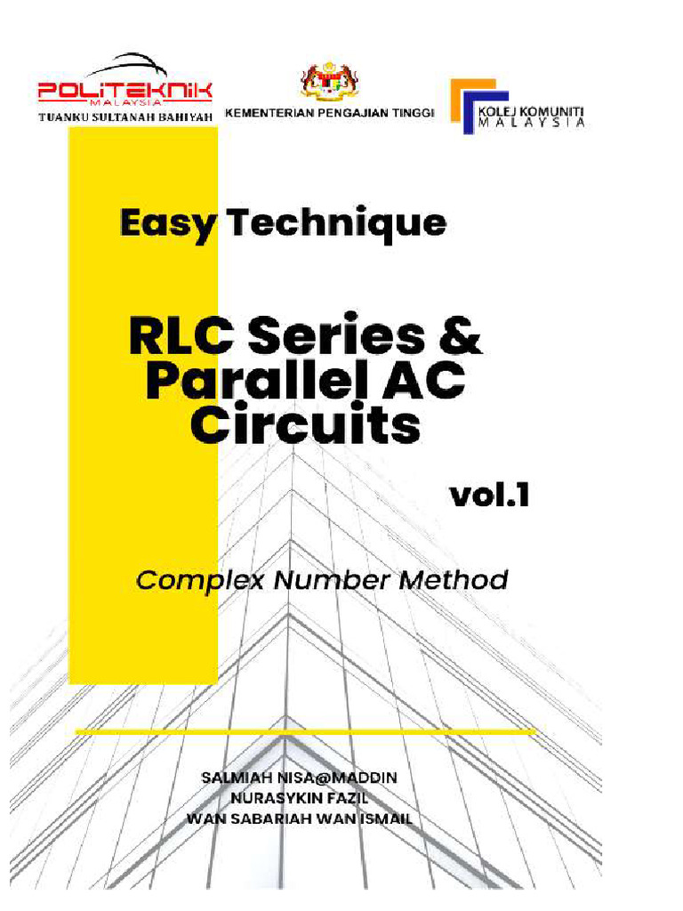 Easy Technique RLC Series and Parallel AC Circuits Complex Number Method | PDF
