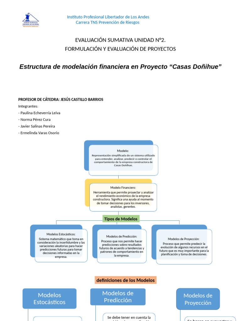 Ev. Sumativa 2 - Formulación y Evaluación de Proyectos - Trabajo Grupal Mapa Conceptual | PDF