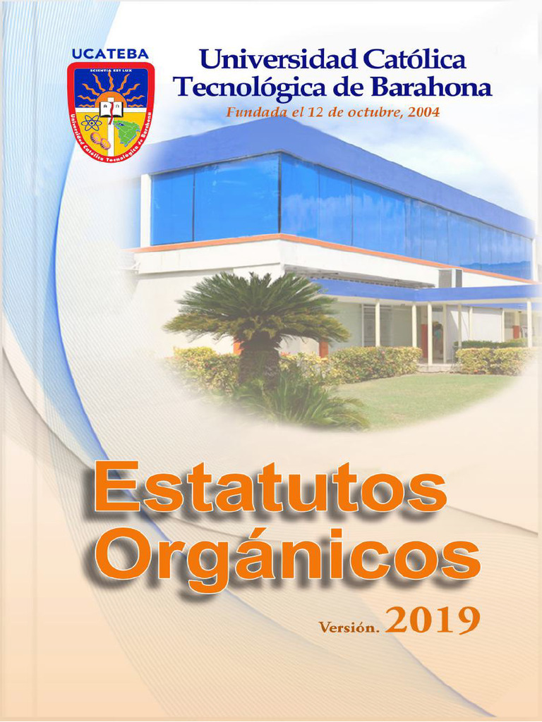Estatutos-Organicos-2020 de UCATEBA | PDF