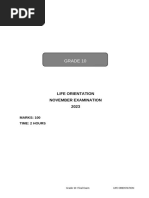 Life Orientation Grade 10 Notes | PDF | Discrimination | Taxes