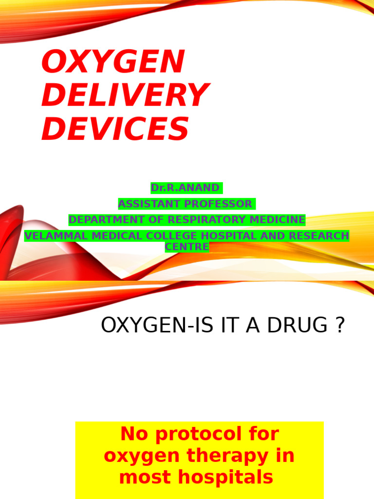 O2 DELIVERY Devices | PDF