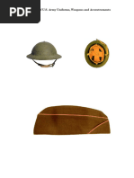 US Army Branch Colors Chart | PDF | Cavalry | Corps