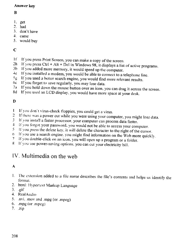 Tieng Anh Chuyen Nganh Cong Nghe Thong Tin Part 9 l30 | PDF