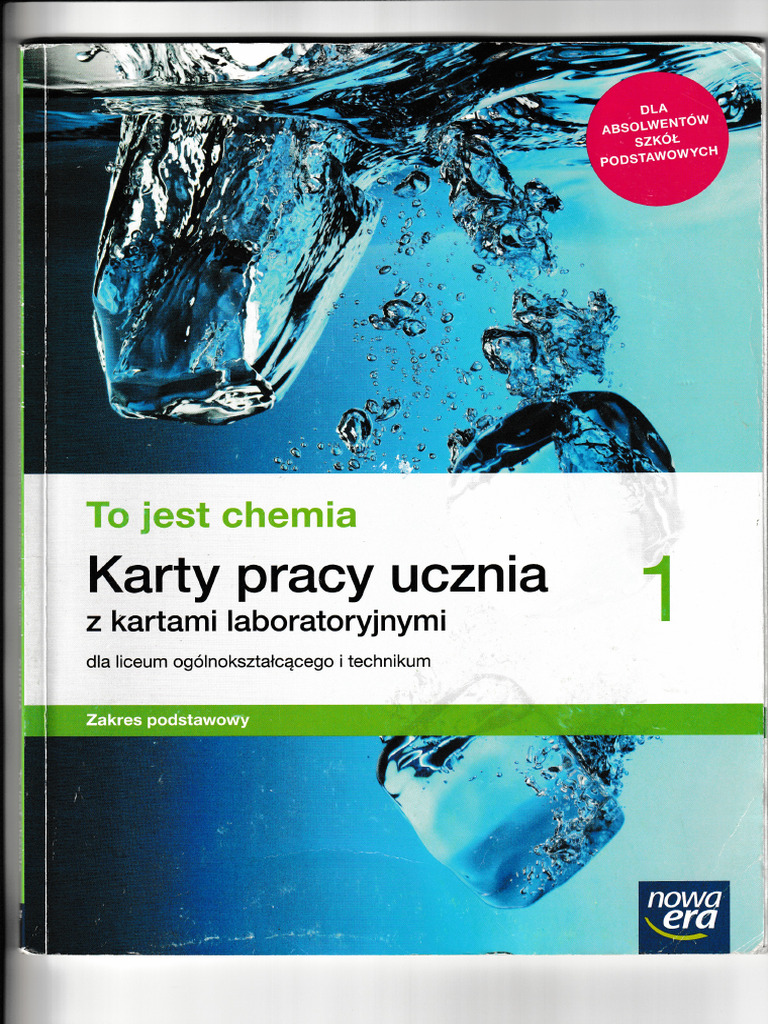 To Jest Chemia 1 Karty Pracy | PDF