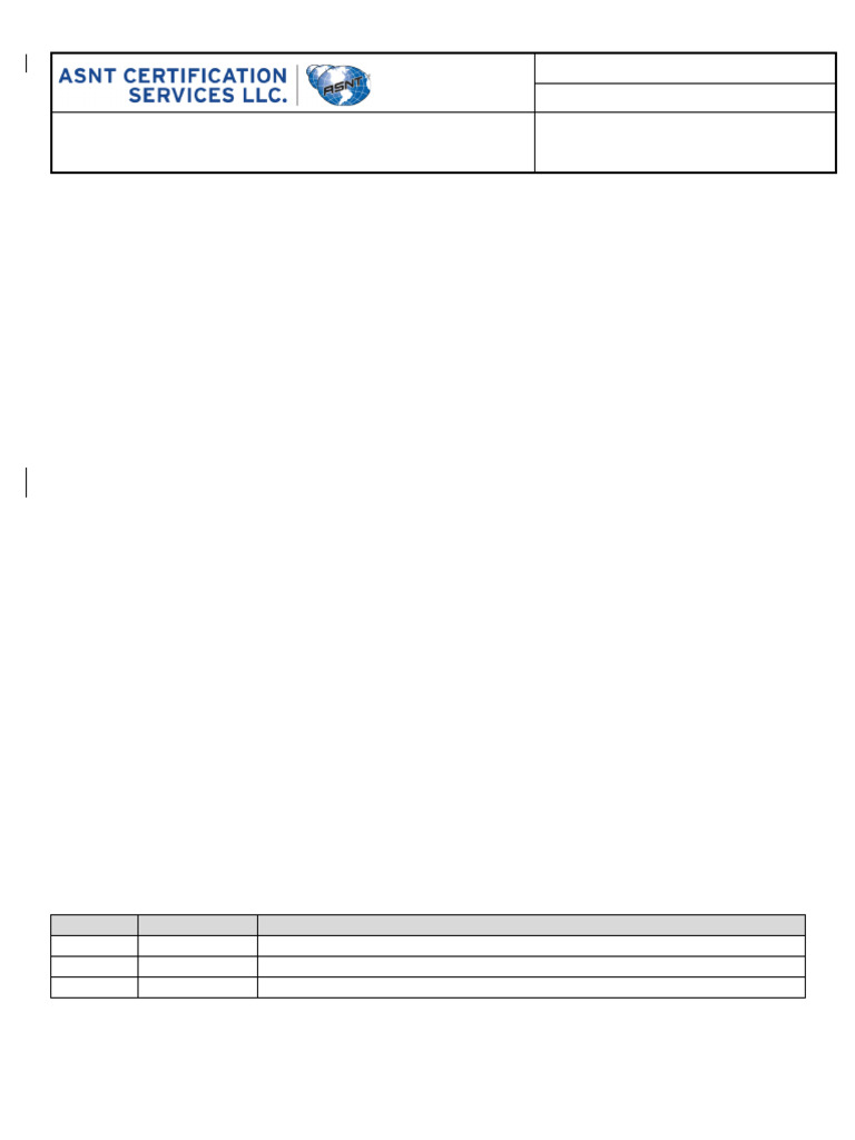 OG-UTPA-4 PAUT Protocol Rev 01 | PDF