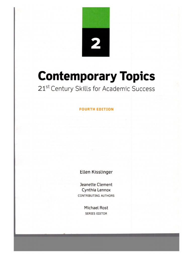 Contemporary Topics 2 - Đ | PDF