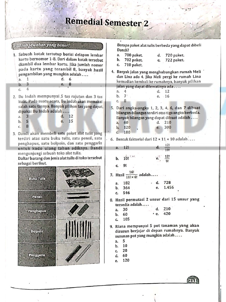 mat wajib 12 rem 2 | PDF