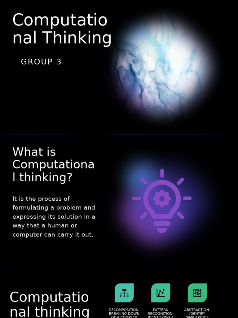 Computational Thinking | PDF