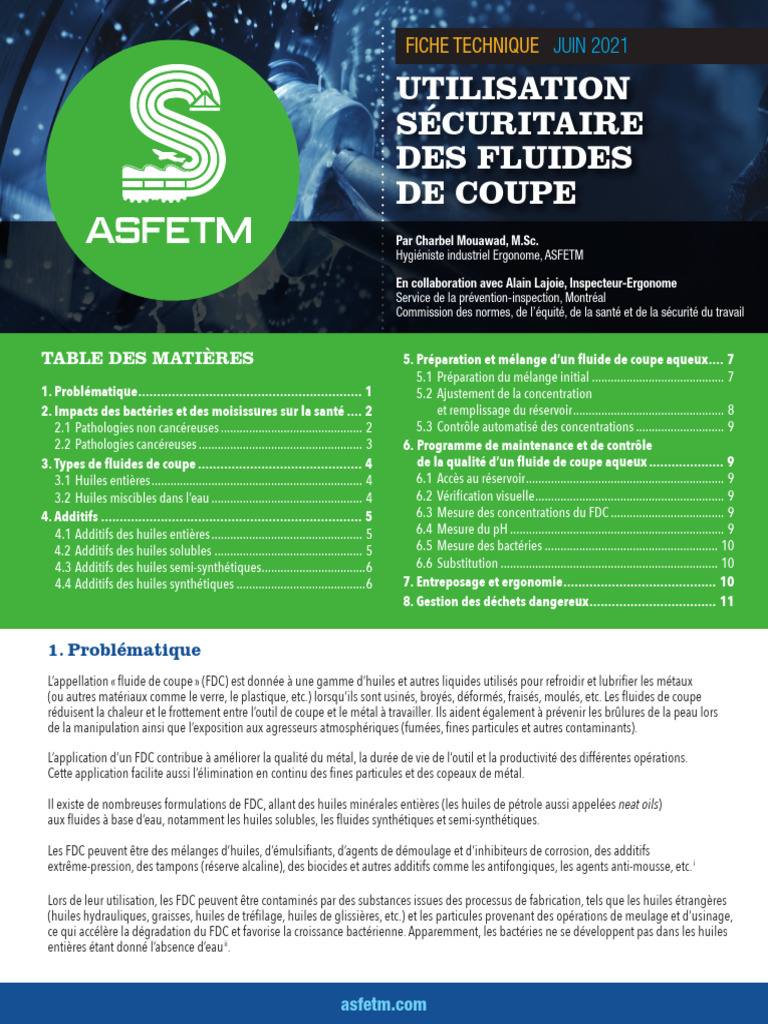 Asfetm Fluide | PDF