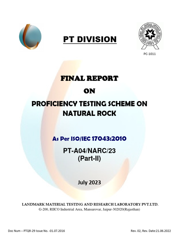 PT Report - Final-A04-23 | PDF