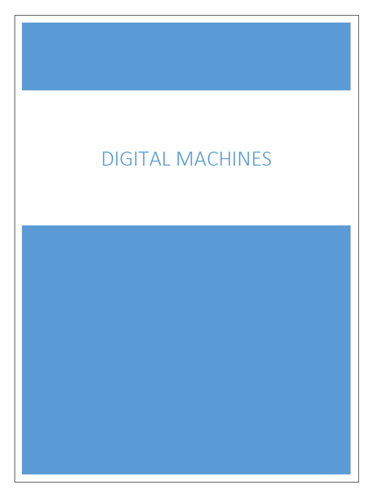 ABL Digital Machines New | PDF