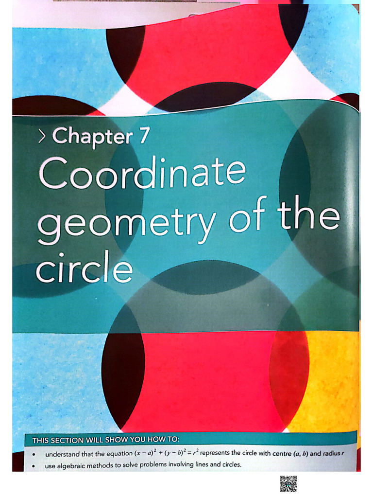 Coordinate Geometry of Circle | PDF