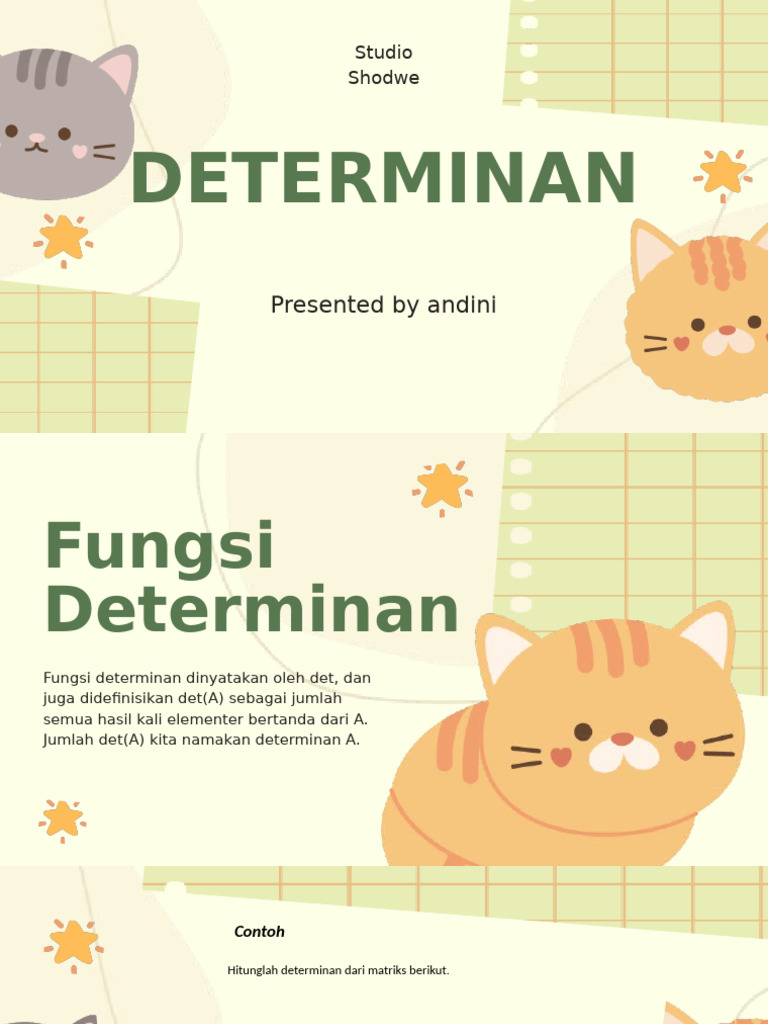 Andini Determinan | PDF