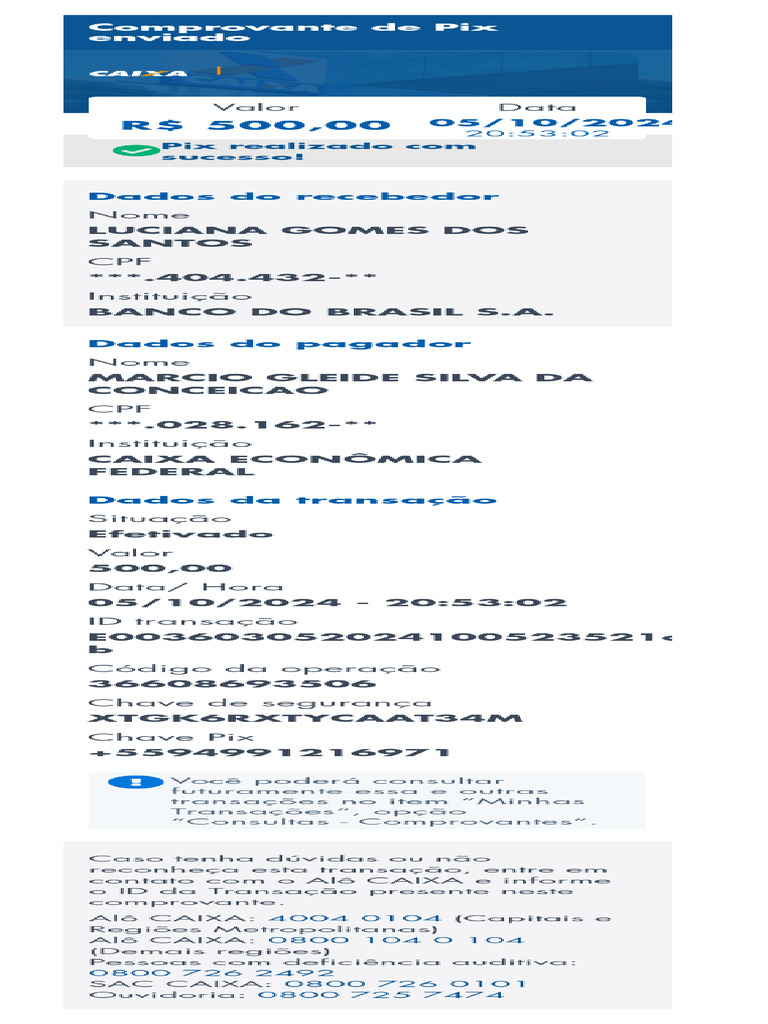 Comprovante2024 10 05 - 205313 | PDF