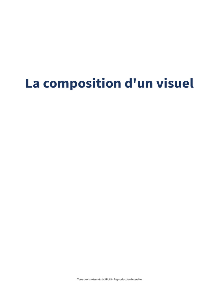 Composition Visuel PDF | PDF