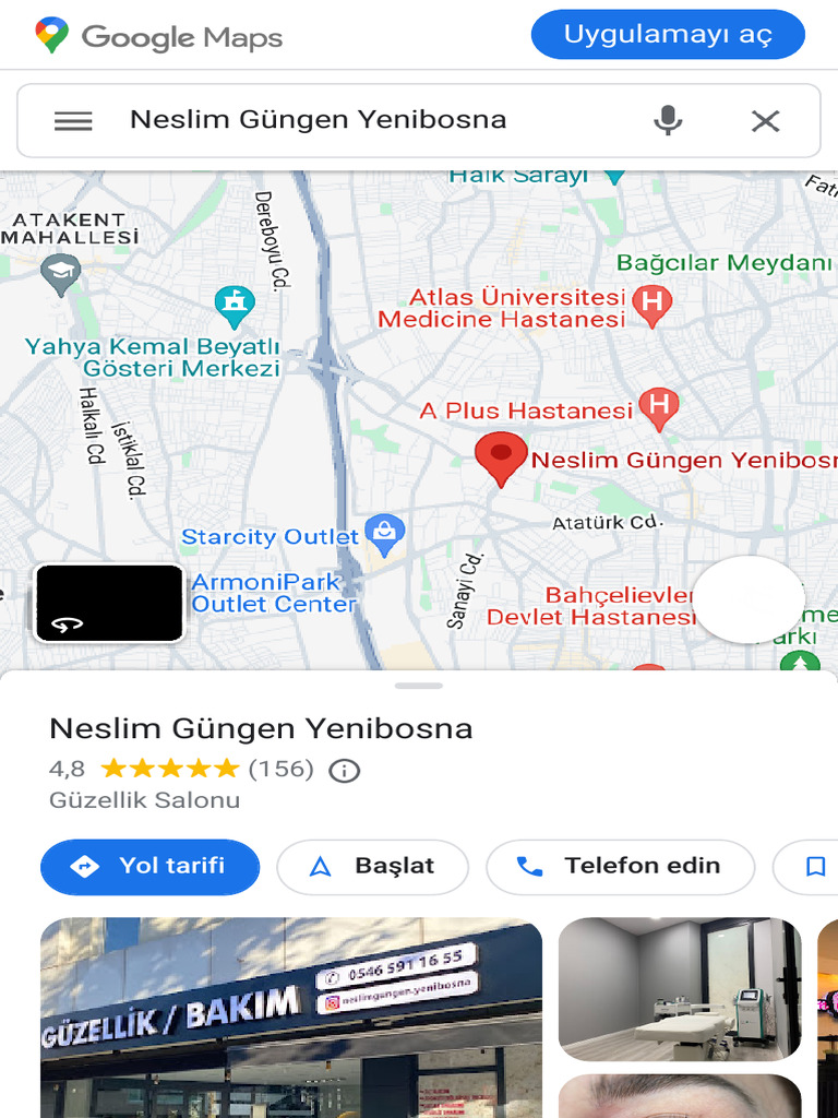 Neslim Güngen Yenibosna - Google Haritalar | PDF