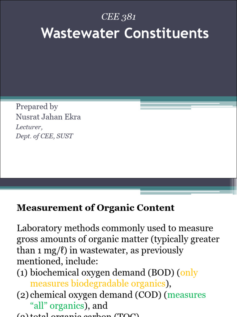 Lecture 5 - CEE 381 | PDF