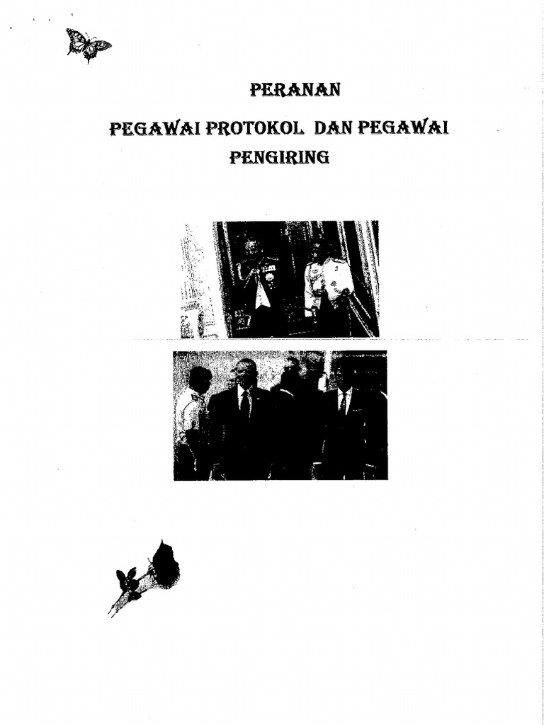 6.pegawai Protokol Dan Pengiring | PDF