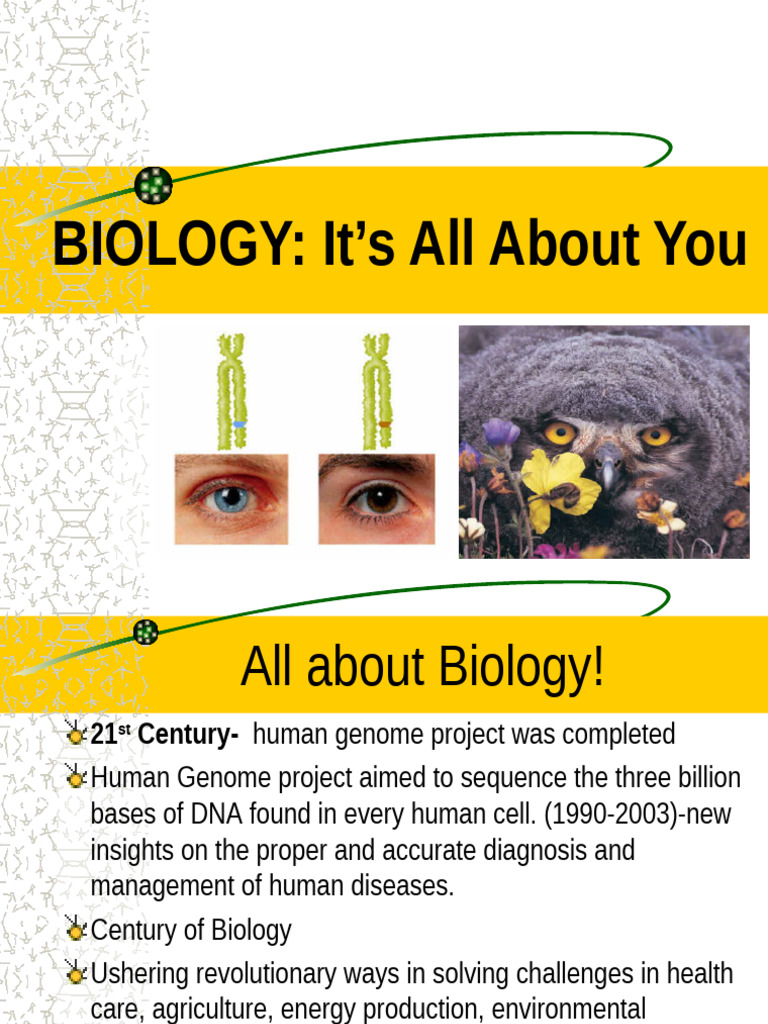1stgb - Introduction To Bio | PDF