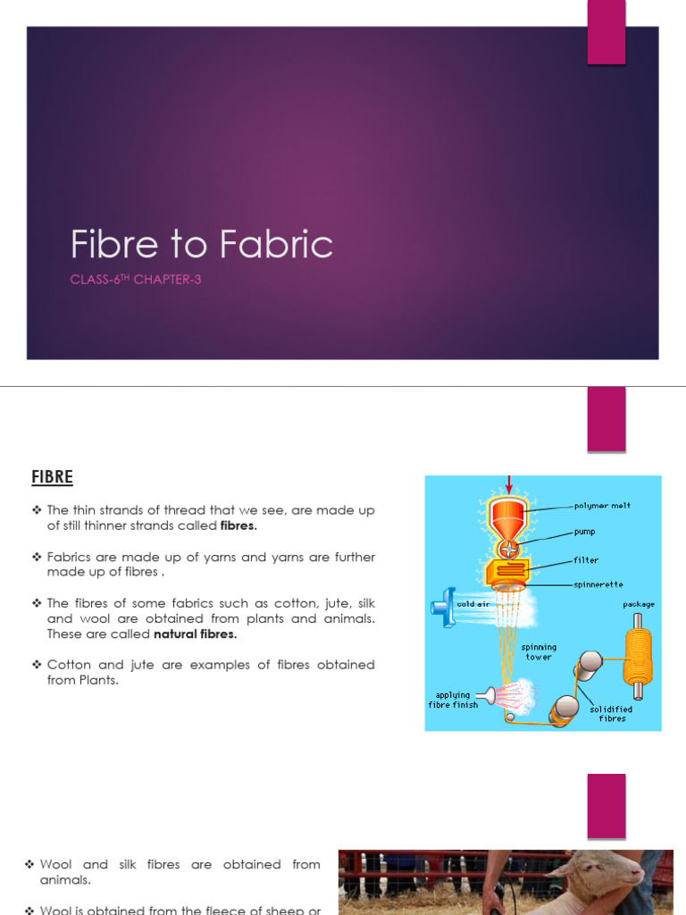 Fibre To Fabric | PDF