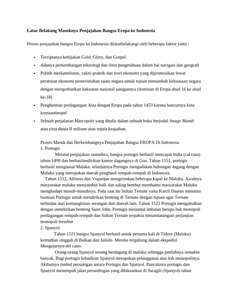 Sejarah Nasional XI BAB I | PDF