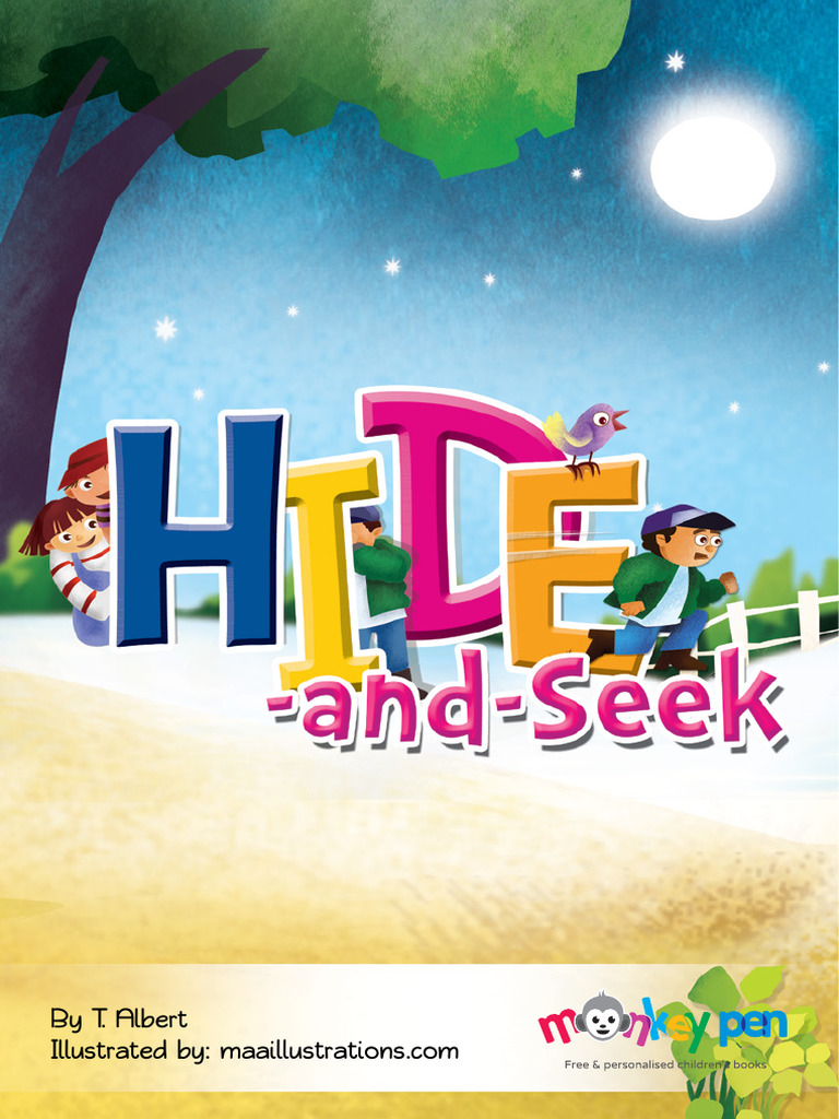 001 HIDE AND SEEK Free Childrens Book by Monkey Pen 1 4 | PDF