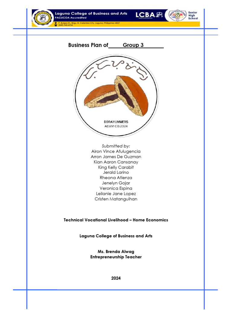 BUSINESS-PLAN-FORMAT | PDF