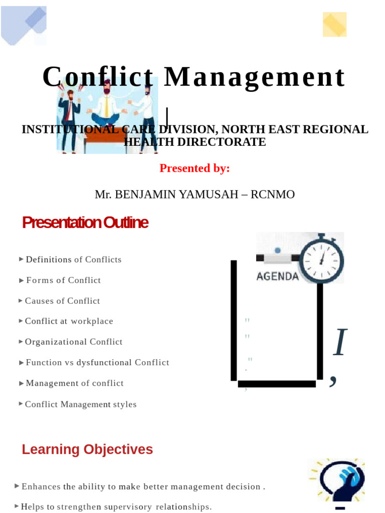 Conflict Management | PDF | Goal | Behavior