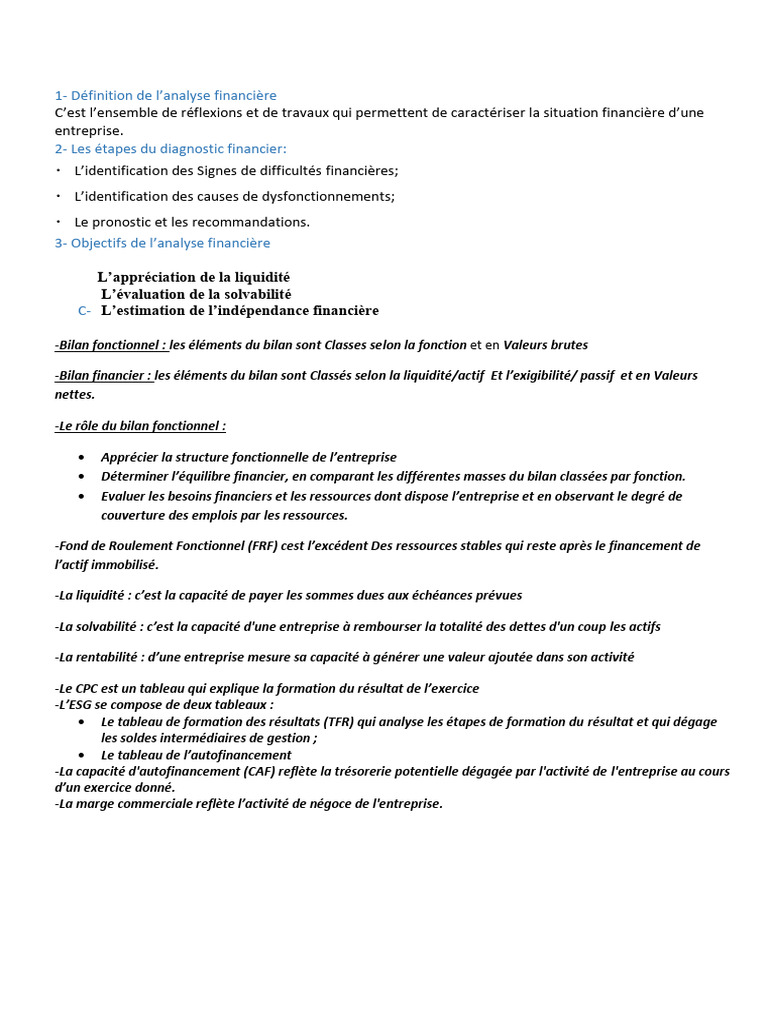 Definition Analyse | PDF