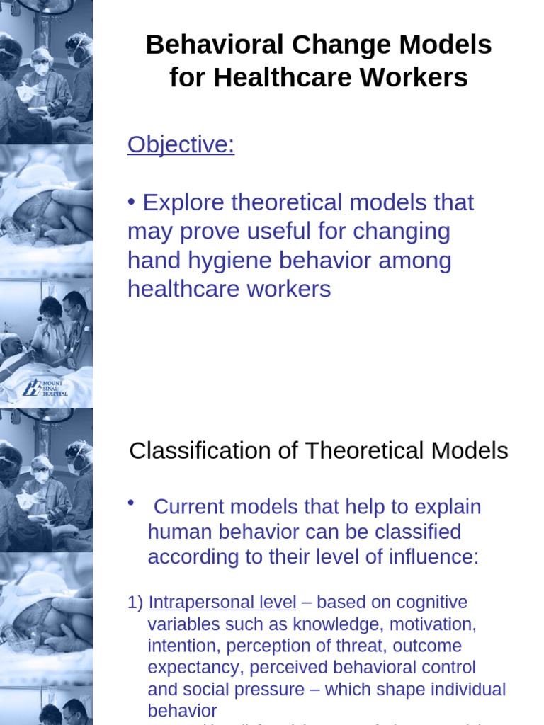 Behavioral Change Models Literature Review | PDF