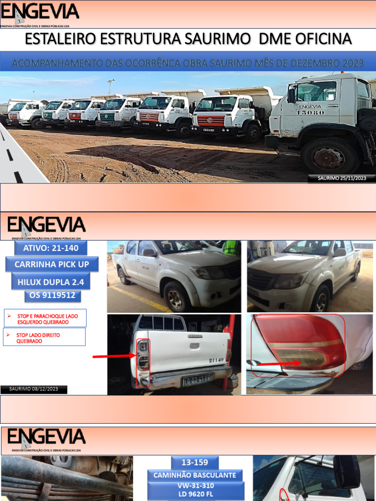 Estaleiro Estrutura Saurimo Apresentação 1 | PDF