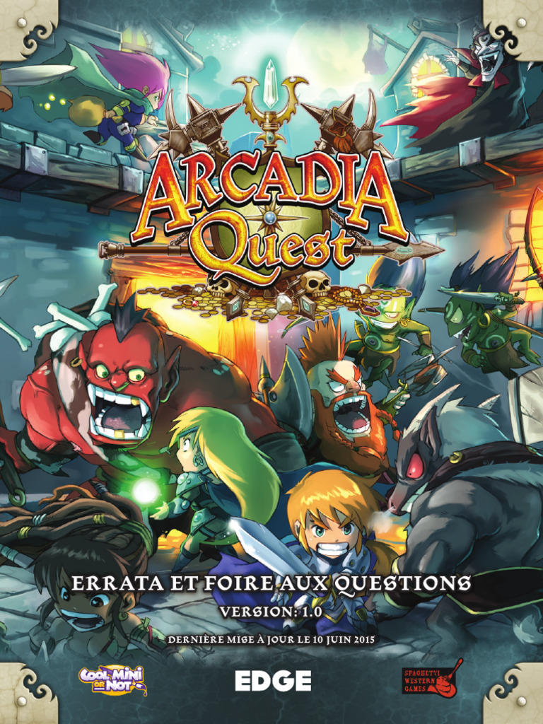 Arcadia Quest Faq 1 0 FR | PDF