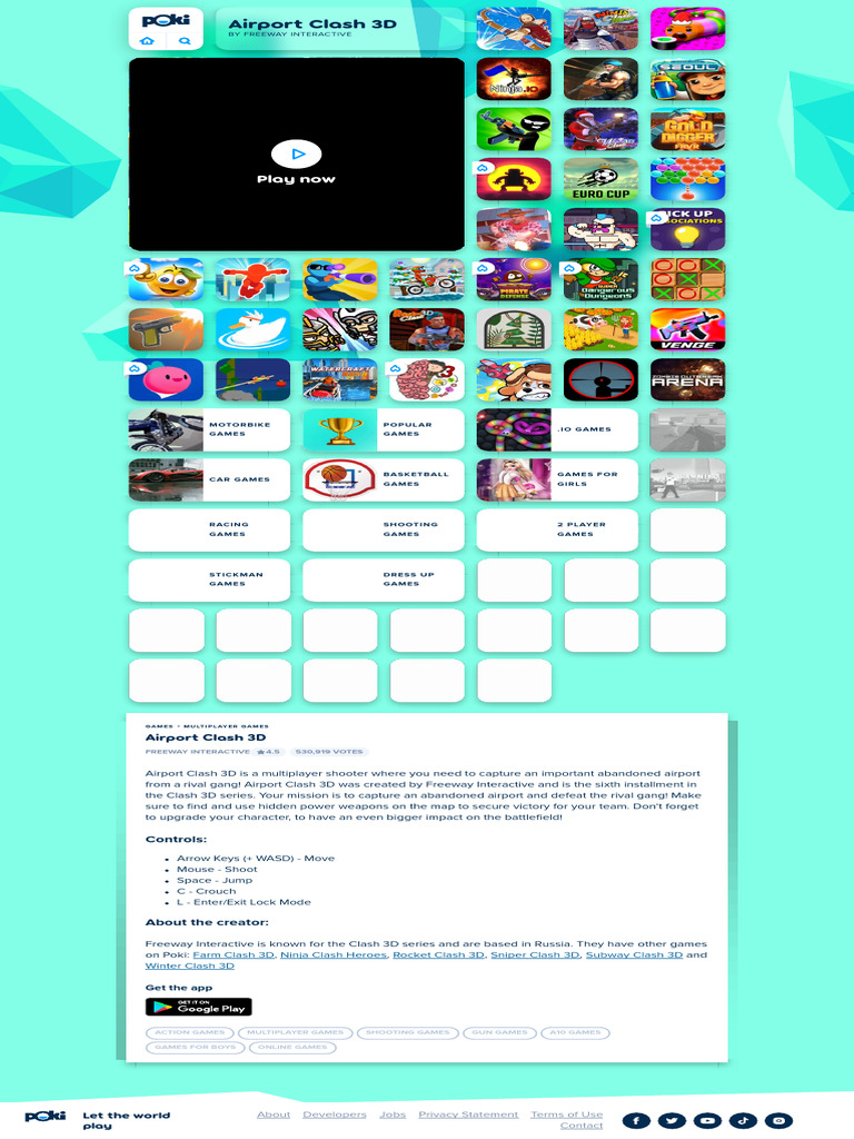 AIRPORT CLASH 3D - Play Airport Clash 3D On Poki | PDF