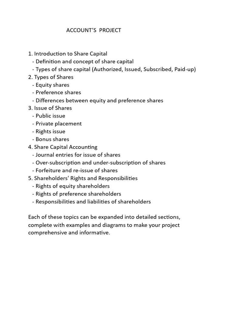 ACCOUNT Project 1 | PDF