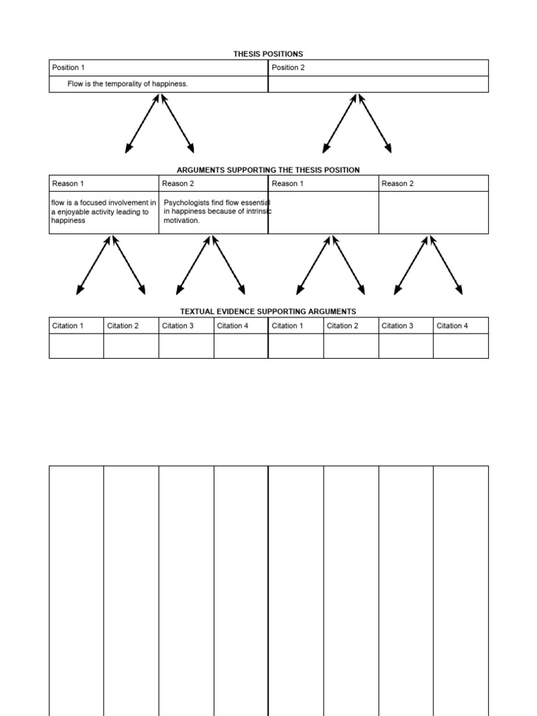Argument Mapping Exercise | PDF