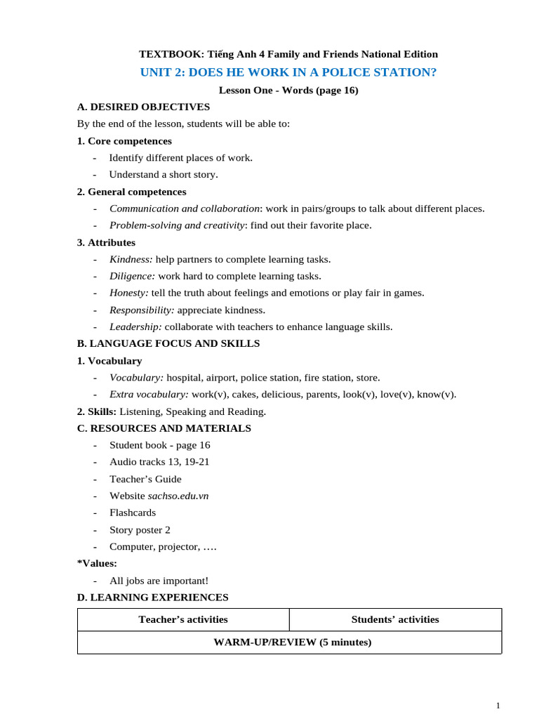 TA4 - TUẦN 5 | PDF