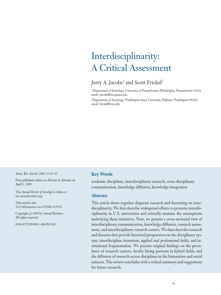 Jacobs 2009 | PDF