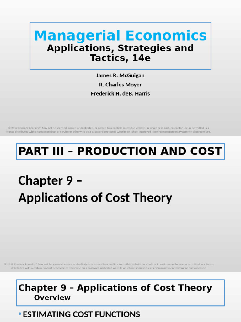 McGuigan 14e Chapter09 | PDF