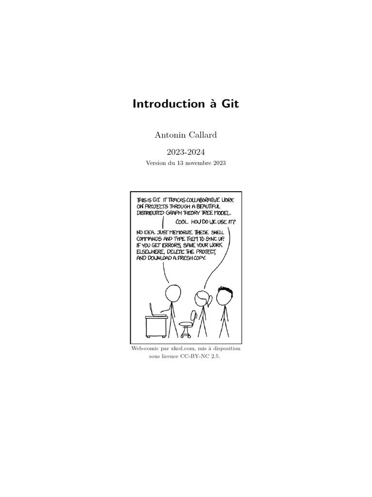 Git Notes de Cours | PDF