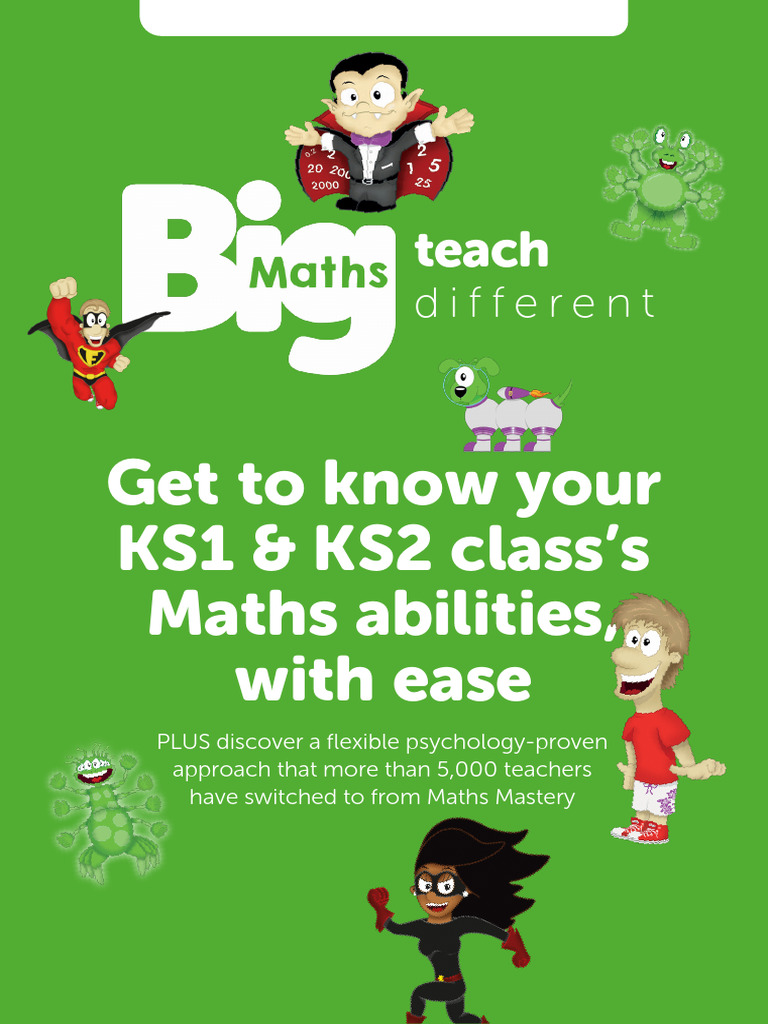 Big Maths Get To Know Your Classs Maths Abilities Jan2024 | PDF