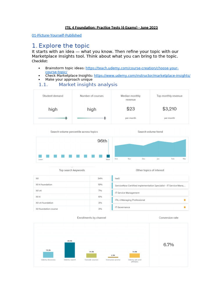 ITIL 4 Fundamentals Practice Tests | PDF
