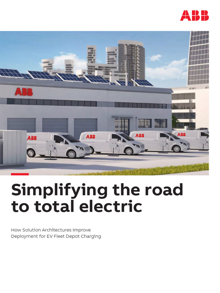 ABB ELDS PS Simplifying The Road To Total Electric Whitepaper 2022 | PDF