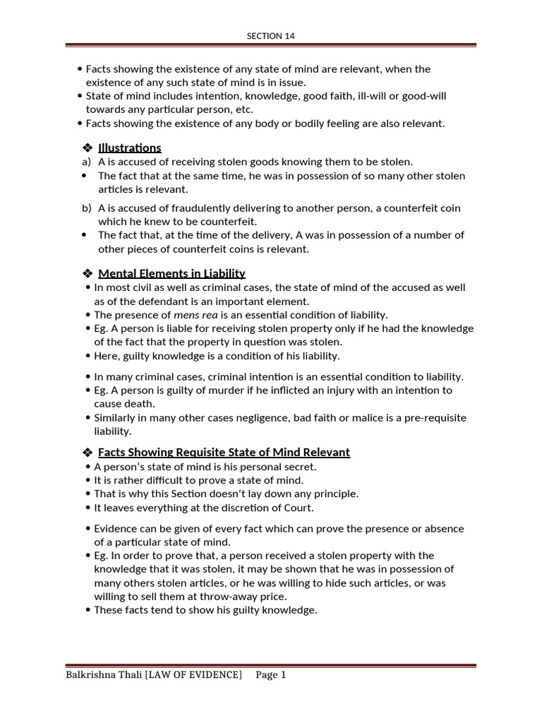 Section 14 (Balkrishna) | PDF