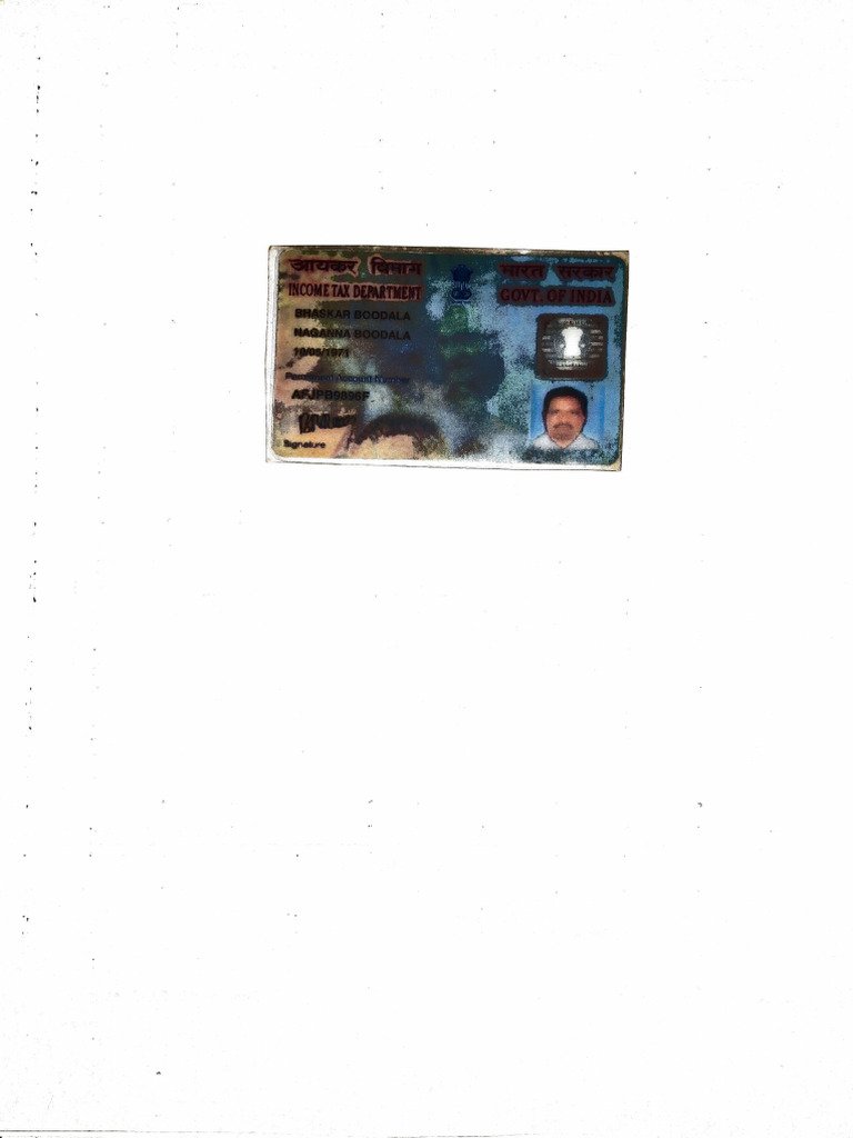PAN CARD Real enterprises | PDF